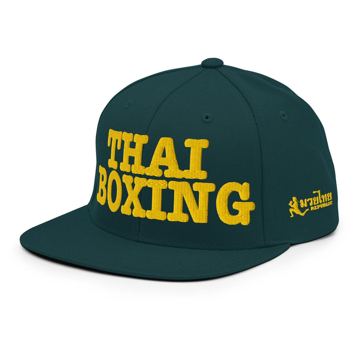 THAI BOXING Snapback - Green/Yellow – Muay Thai Republic